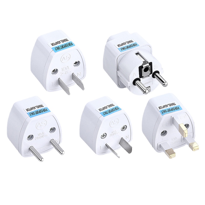 1PCS Universal US UK AU To EU Plug USA To Euro Europe Travel Wall AC ...
