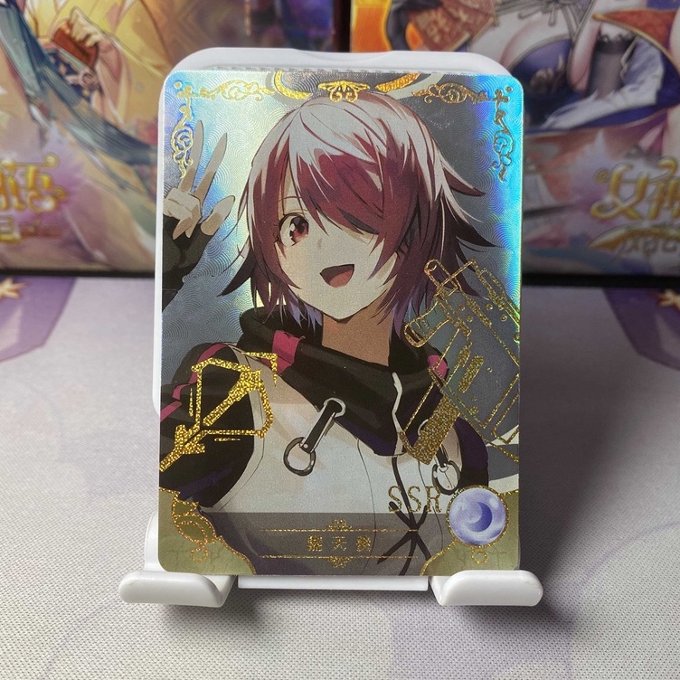 SSR Exusiai from Arknights - Goddess Story TCG Anime Waifu Collectible ...