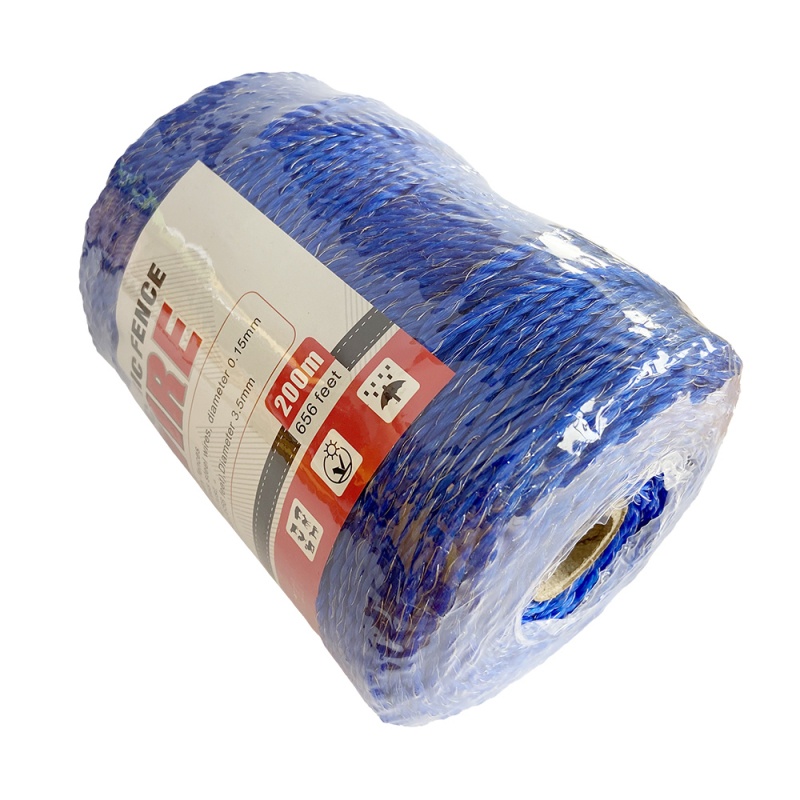 Fencing Wire Electric Fence Polywire 1312 Feet 200 Meter 6 Conductor ...