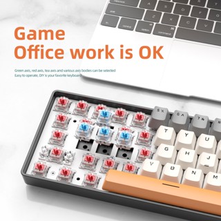 ZIYOULANG T8 RGB 68 Keys Mechanical Keyboard Type-C Wired Gaming ...