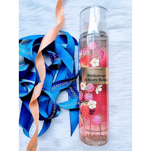 Bath and Body Works Fragrance Mist - Buttercups and Berry Bellini ...