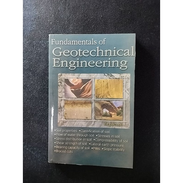 Fundamentals of Geotechnical Engineering by DIT Gillesania | Shopee Philippines