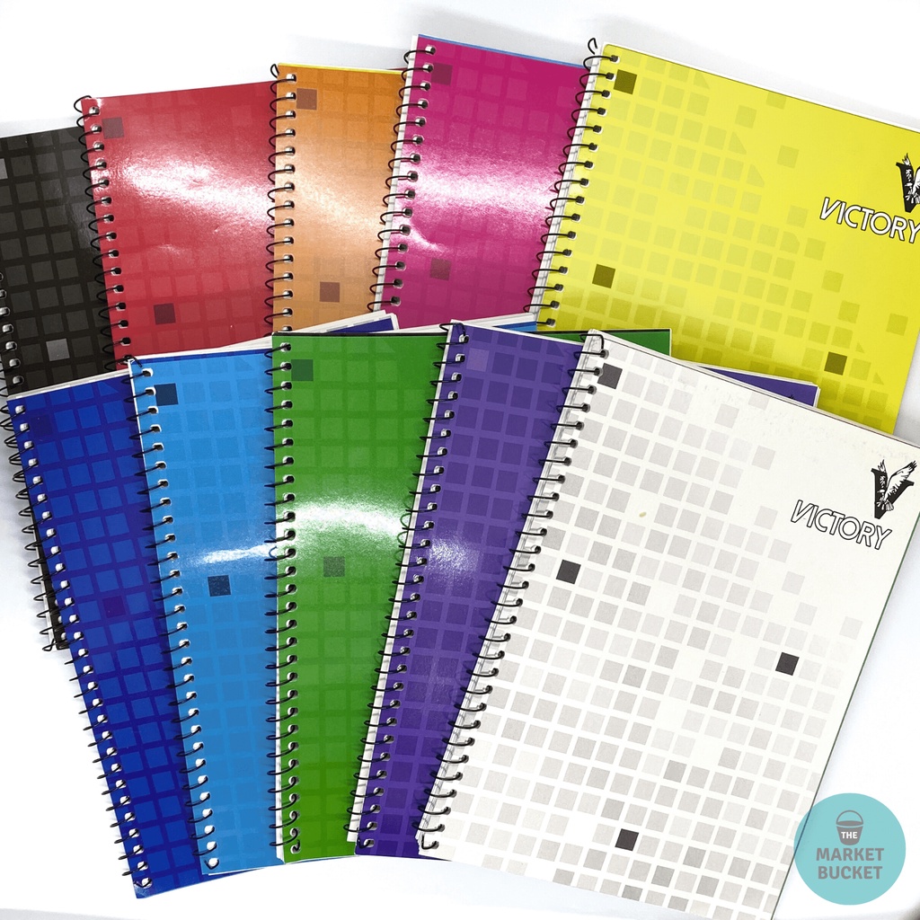 Victory Spiral Notebook (Random Color) | Shopee Philippines