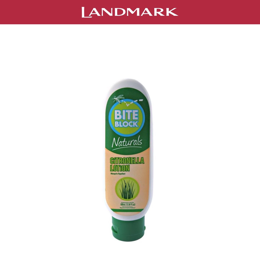 Bite Block Naturals Citronella Lotion 100ml | Shopee Philippines