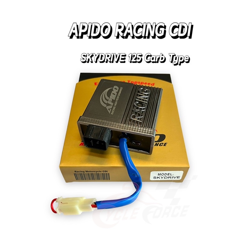 Apido racing Cdi skydrive 125 carb type old no limit motorcycle cdi ...