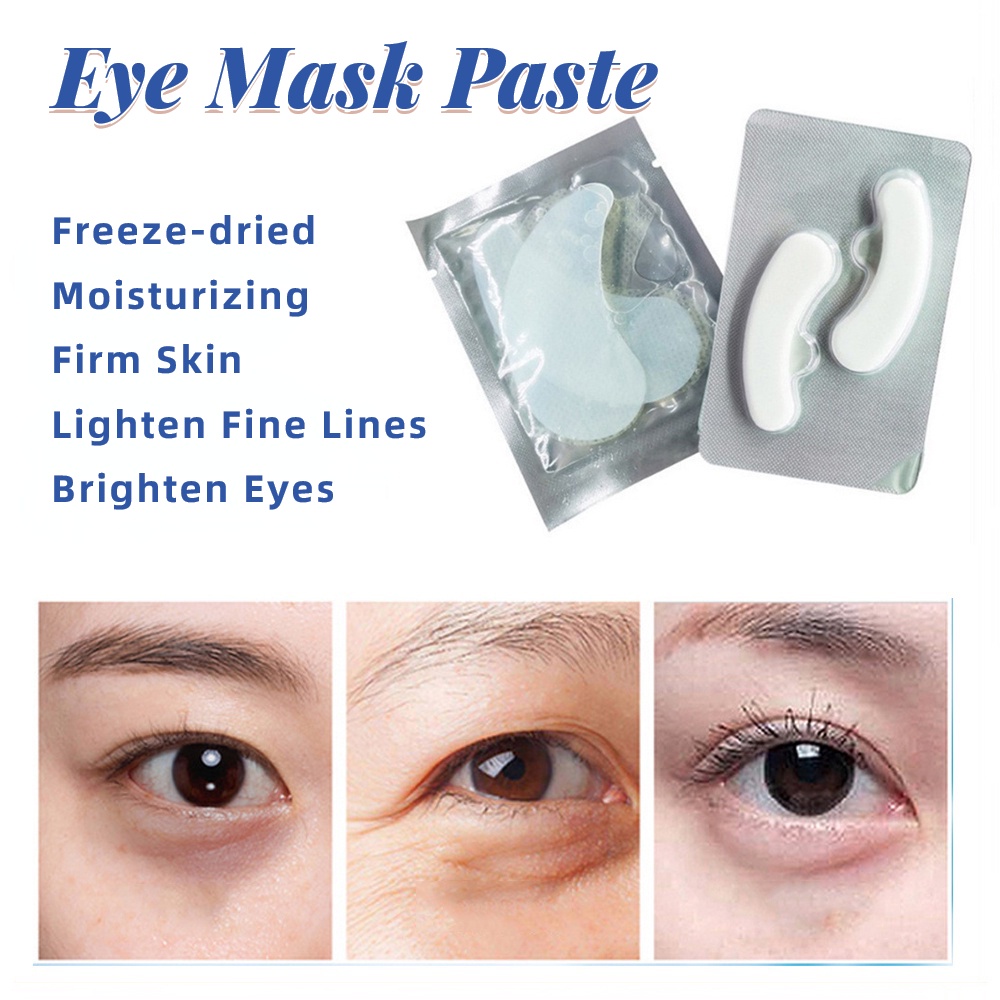 Freeze-dried Eye Mask Paste Polypeptide Repair Dark Circles Eye Bags ...