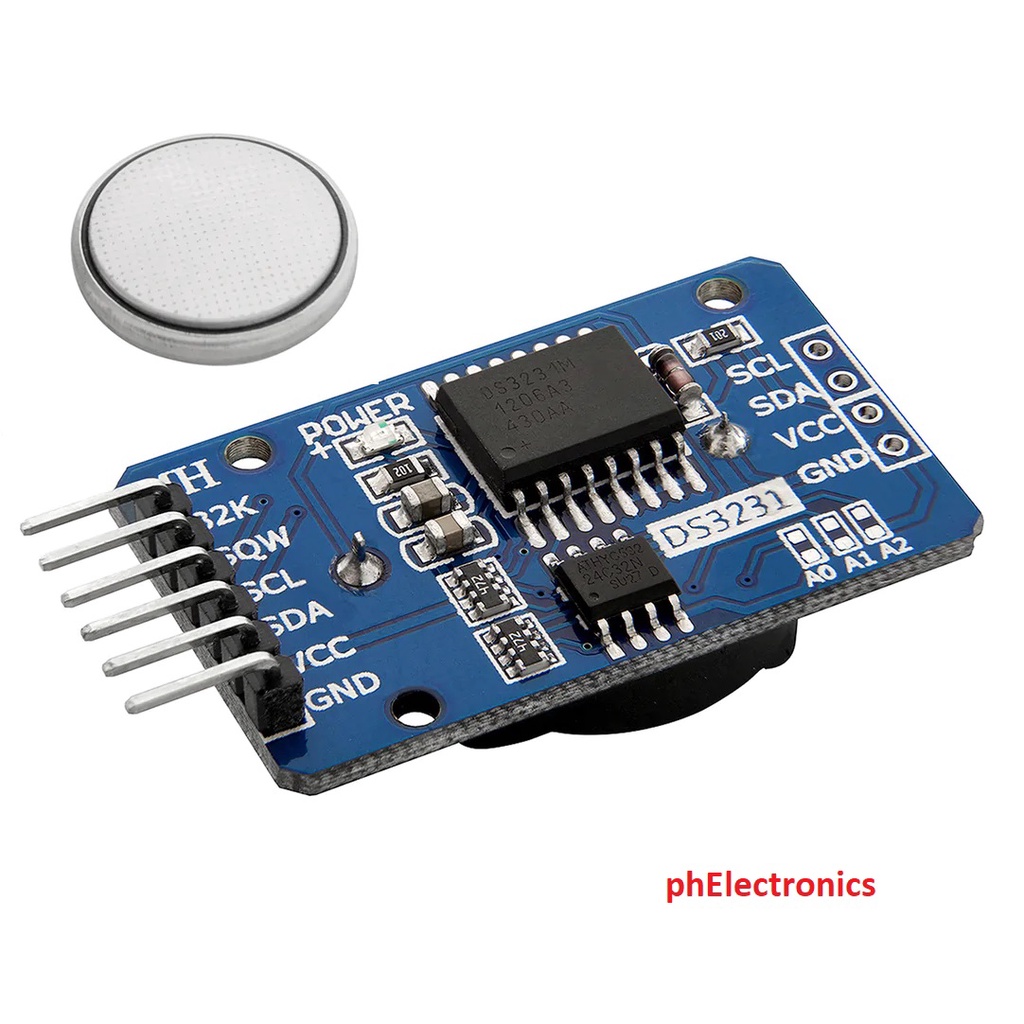 Ds3231 Rtc High Precision Real Time Clock Arduino Compatible Raspberrypi Compatible With Battery