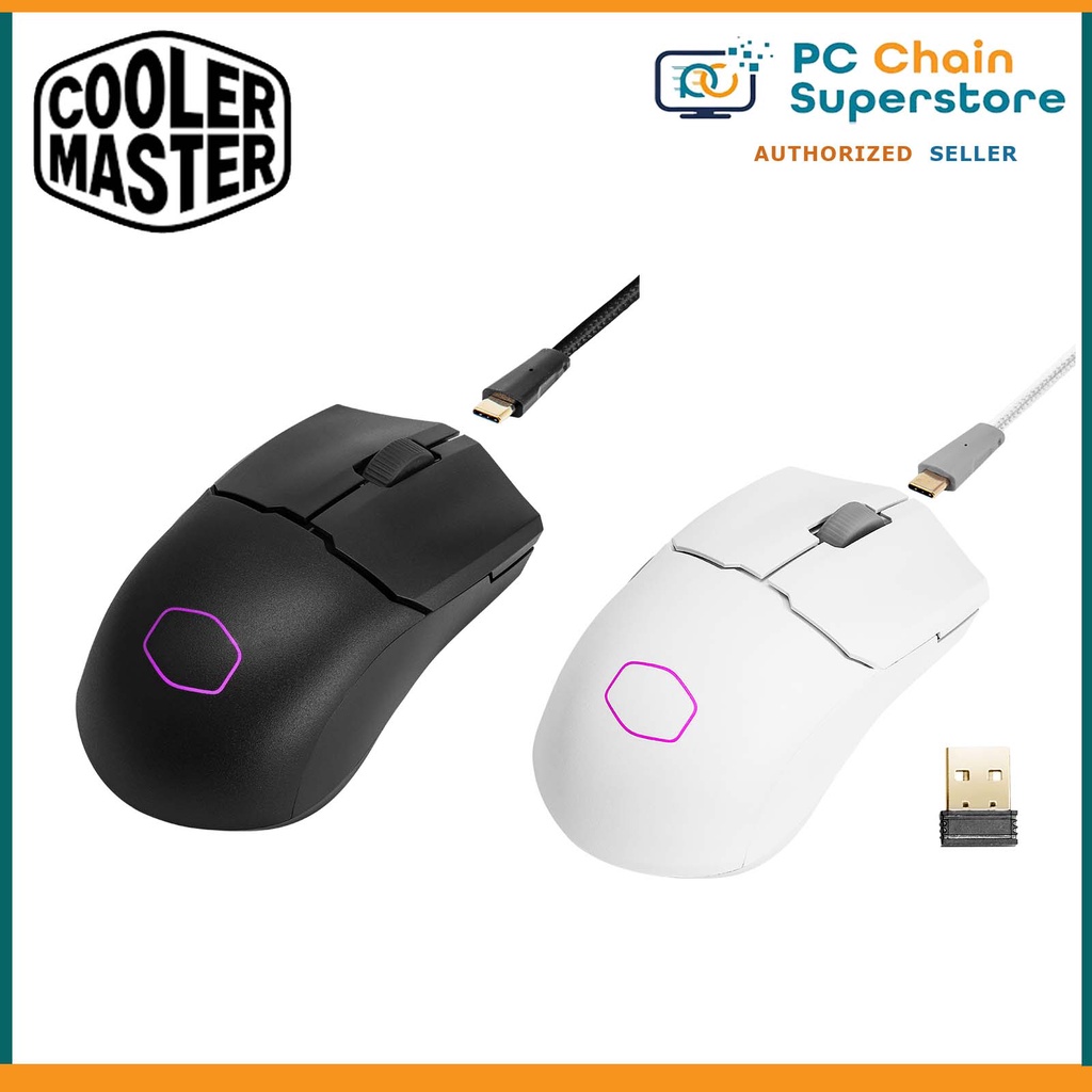 Cooler Master MM712 Hybrid Wireless Lightweight Gaming Mouse - 2.4Ghz ...