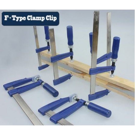 Heavy Duty Adjustable F Type Clamp Wood Working Clamp Clip Bar Clamp ...