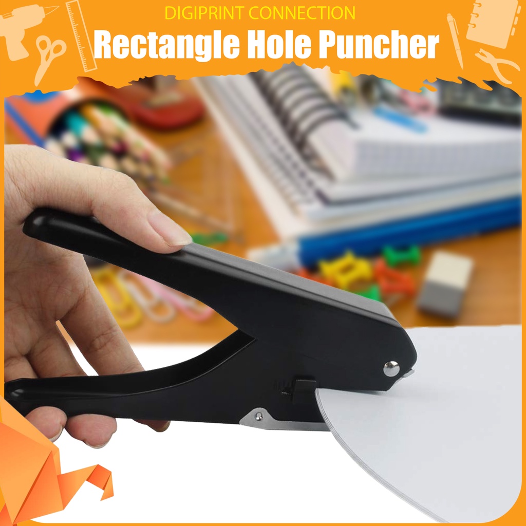 ID Slot Puncher Circular Oblong Rectangle 5mm | 13*3mm Heavy Duty ...