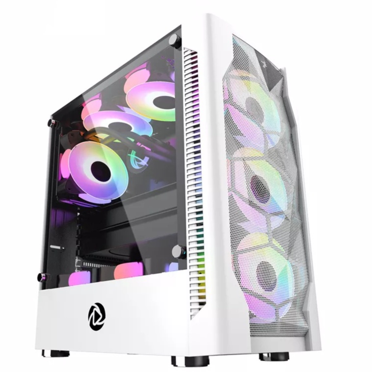 Inplay Meteor 03 - White Tempered Glass ATX Case Shipped in the ...