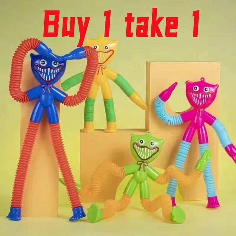 (Take 1 Poppy Chain)Huggy Wuggy Toys Poppy Playtime Toys Pop it Tube ...