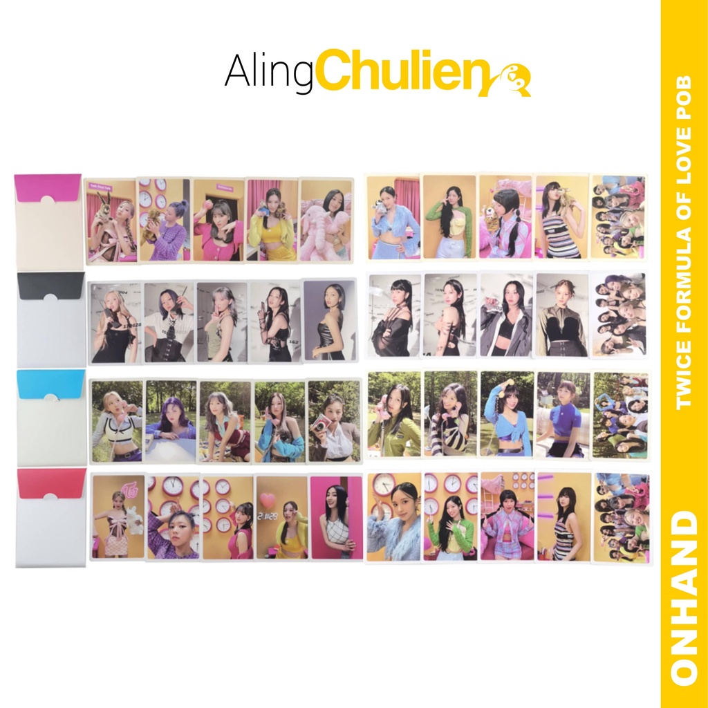 TWICE Between 1 & 2 Preorder Benefit POB Photocard | Shopee Philippines