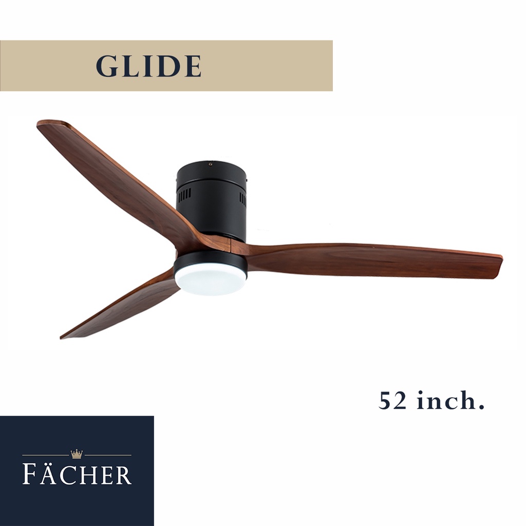 Ceiling Fan Modern Inverter Indoor Outdoor LED Light Remote Control ...