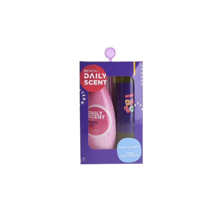 PXC0296A - BENCH/ Daily Scent Cologne + Glow Bubbes Gift Set | Shopee ...