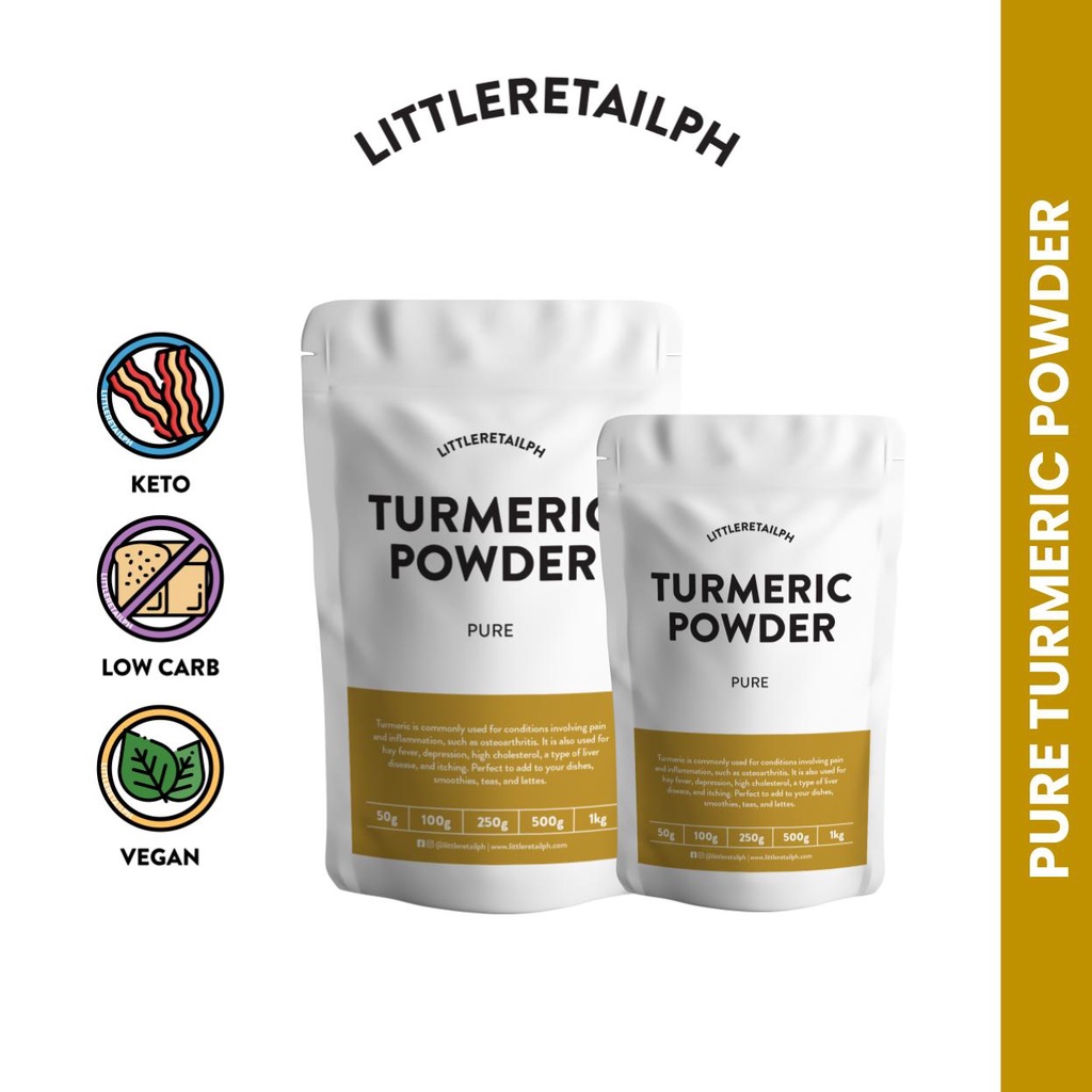 Pure Turmeric Powder Keto & Low Carb Approved Tumeric | Shopee Philippines