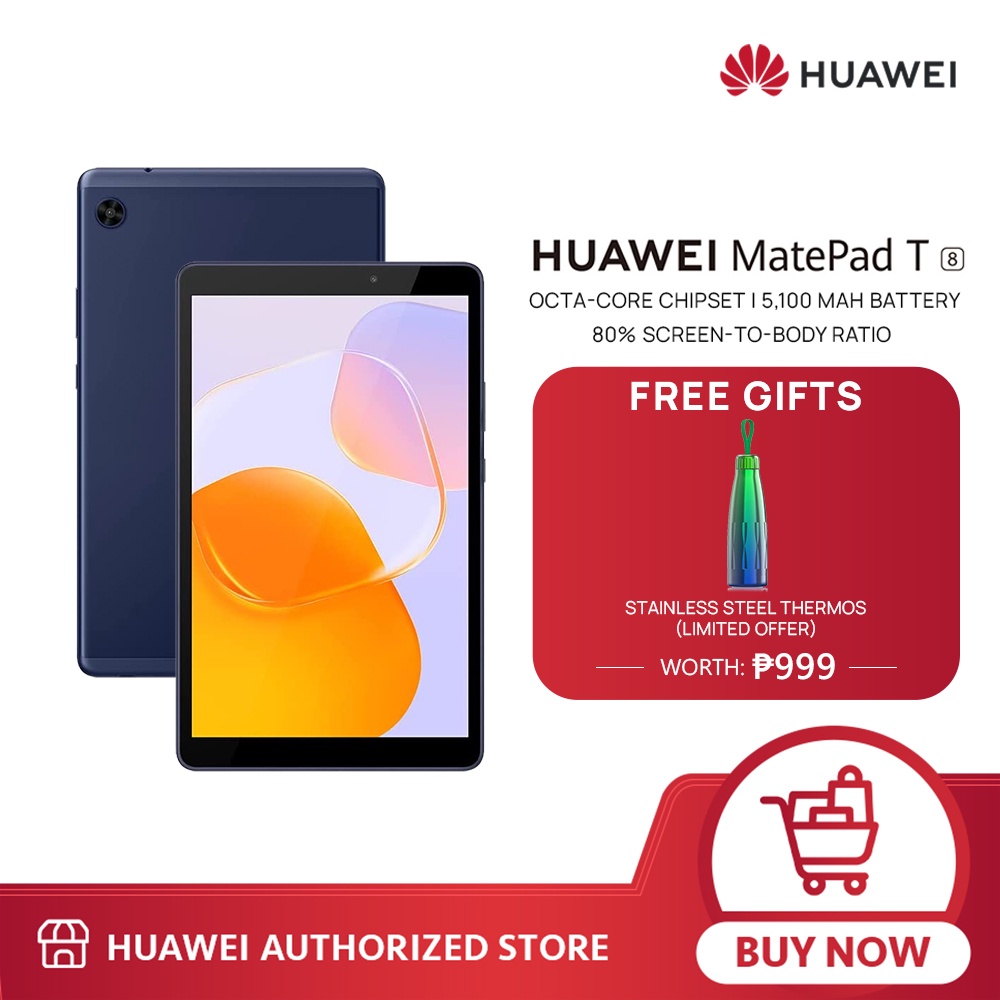 HUAWEI MatePad T 8 LTE Tablet | 3GB RAM + 32GB ROM | MTK MT8768 | 8.0 ...