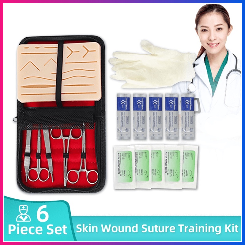 1-3Days Delivery Surgical Practice Skin Silicone Training Pad Wound ...