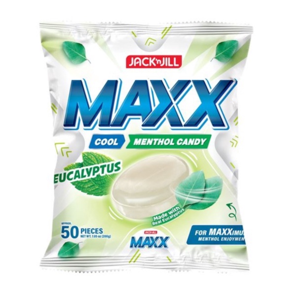 Jack N Jill Maxx Eucalyptus Menthol Candy 4gX50s | Shopee Philippines