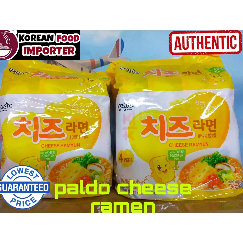 Paldo Cheese Ramyun Multipack and per pcs authentic korean products ...