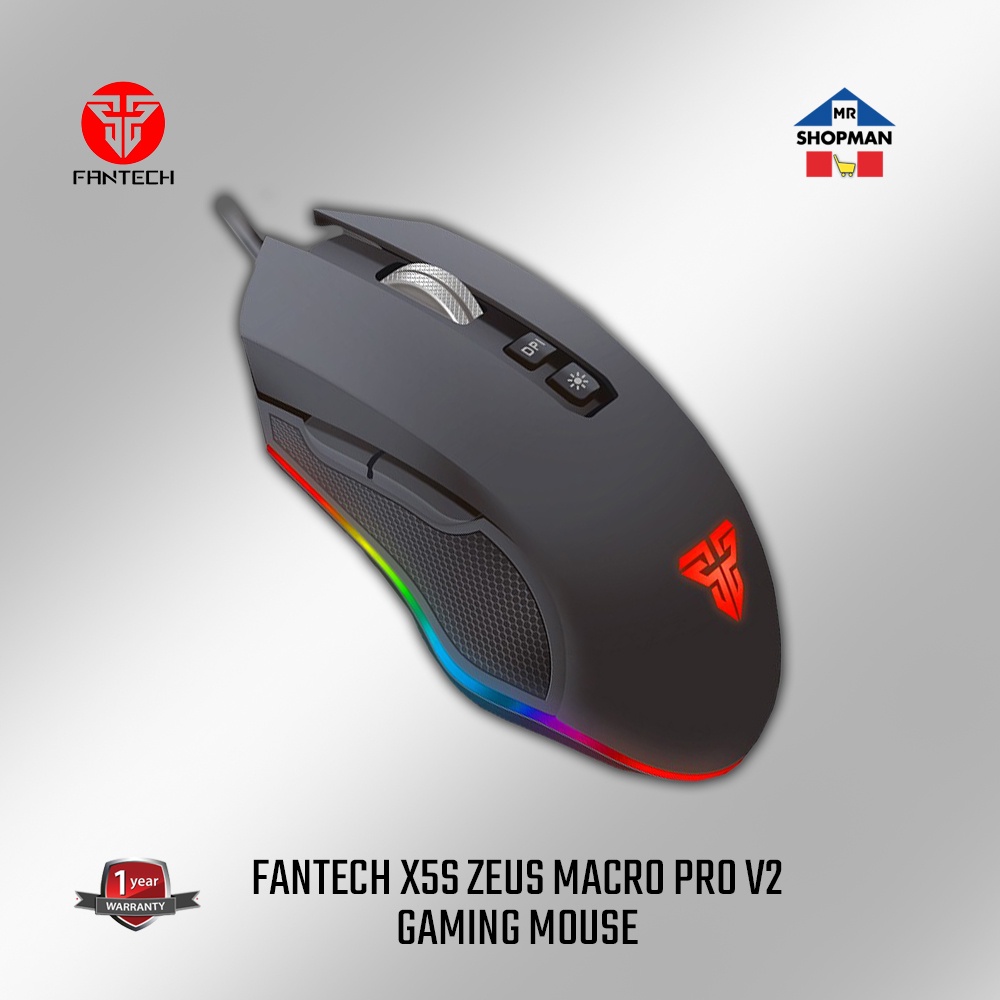Fantech Zeus X5s V2 Gaming Mouse | Shopee Philippines