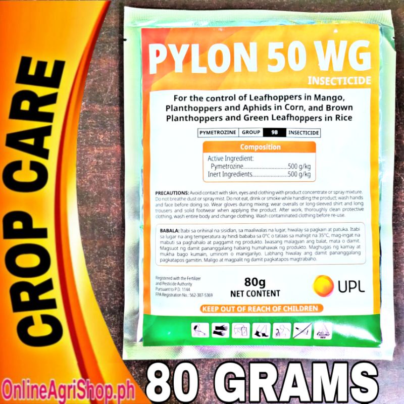 PYLON 50 WG PYMETROZINE INSECTICIDE (80 GRAMS) by UPL | Shopee Philippines