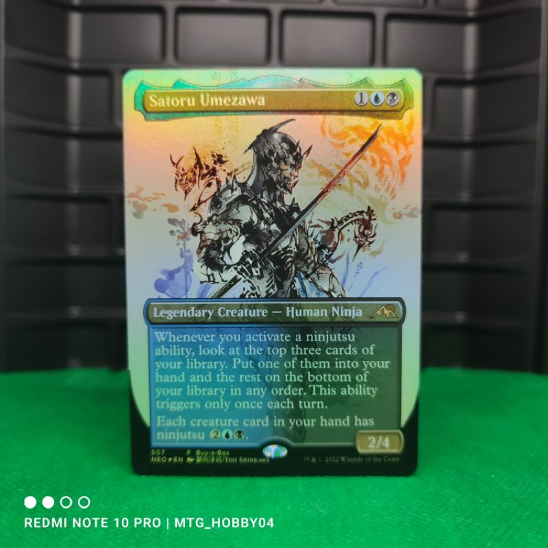 Satoru Umewaza promo foil - mtg | Shopee Philippines