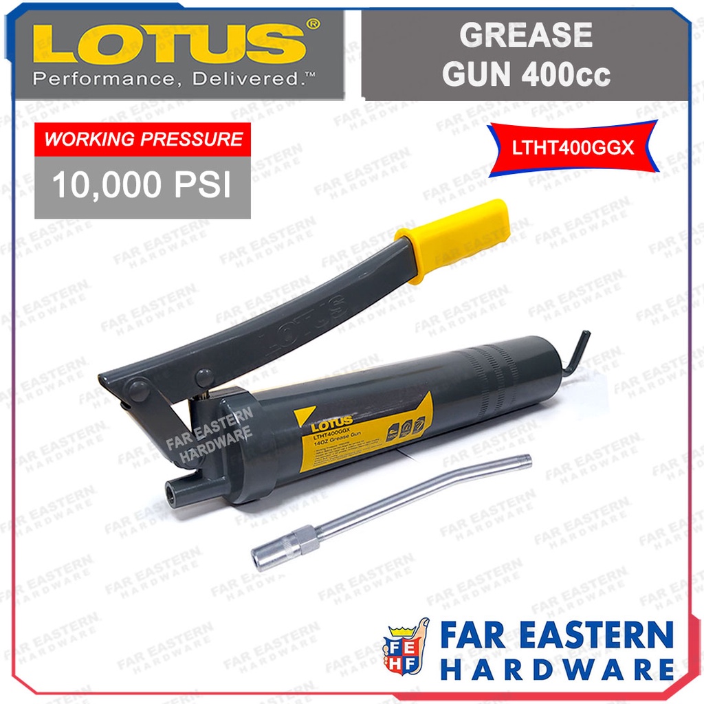LOTUS Grease Gun 400cc Hand Operated LTHT400GGX LTHT | Shopee Philippines