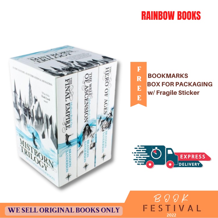 Mistborn Trilogy Boxed Set: The Final Empire, The Well of Ascension ...