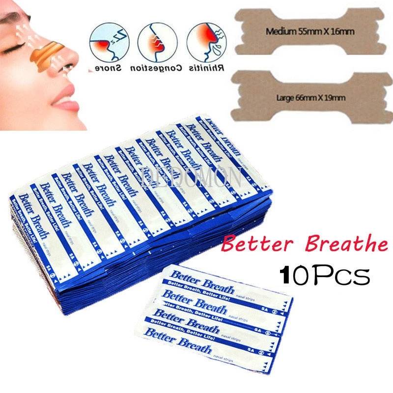 Breathe Nasal Strips /Right Way Stop Snoring Anti Snoring Strips ...
