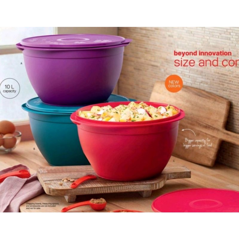 Tupperware Maxi Bowl 10L | Shopee Philippines