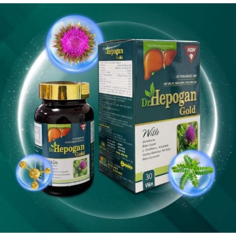 Dr Hepogan Gold Protect and Support Liver Diseases Hepatitis A B C ...