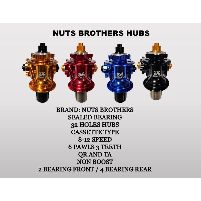 NUTS BROTHERS HUBS | Shopee Philippines