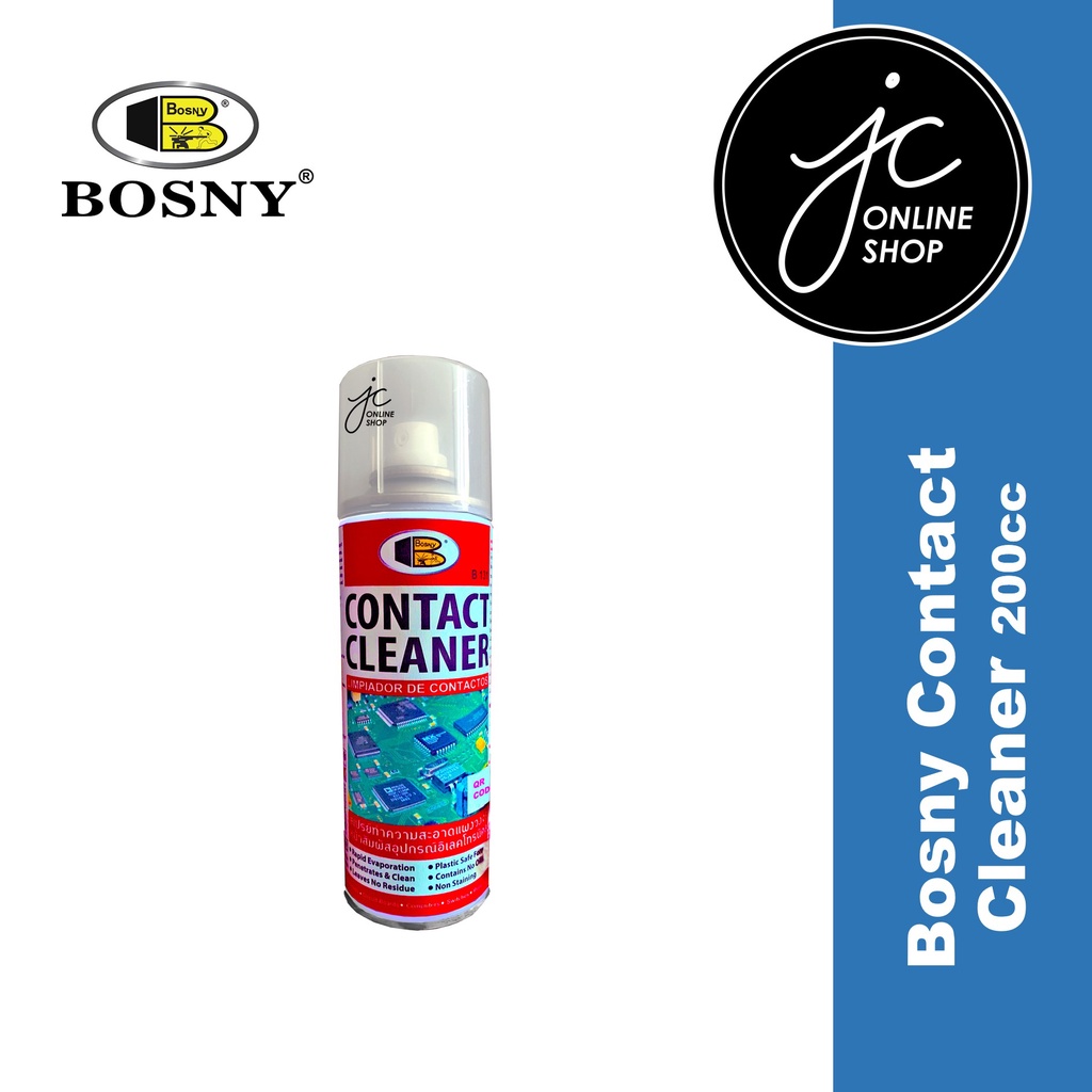 Bosny Contact Cleaner B131 - 200cc | Shopee Philippines