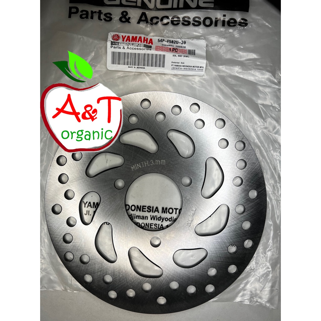 54P FRONT DISC BRAKE / ROTOR DISK YAMAHA 3 Holes MIO i125 MIO SOUL i125 ...