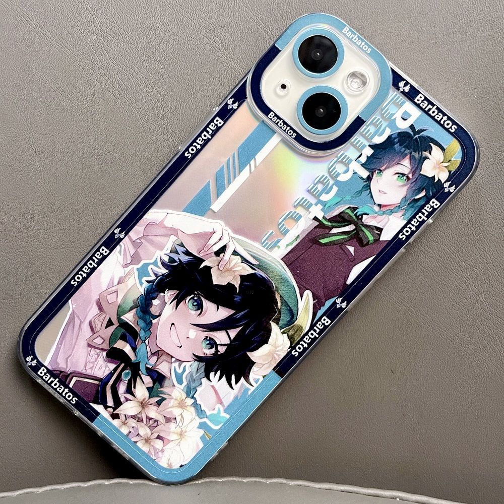 Genshin Impact Phone Case Nahida Gods Fatui Harbingers Tartaglia Childe ...