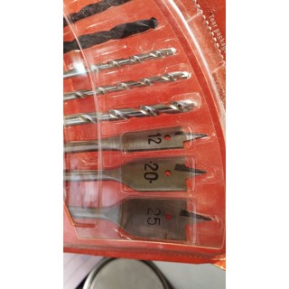 Black & Decker 13pcs Drill Bit Set & Wood Spade #50613 - Barena (Wood ...