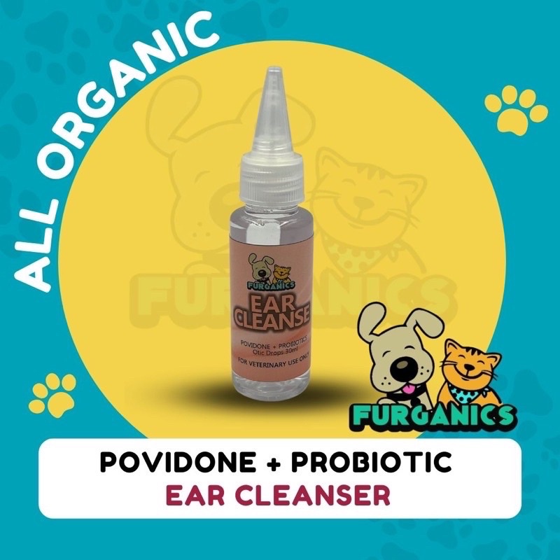 FURGANICS POVIDONE PLUS PROBIOTIC EAR CLEANSER | Shopee Philippines