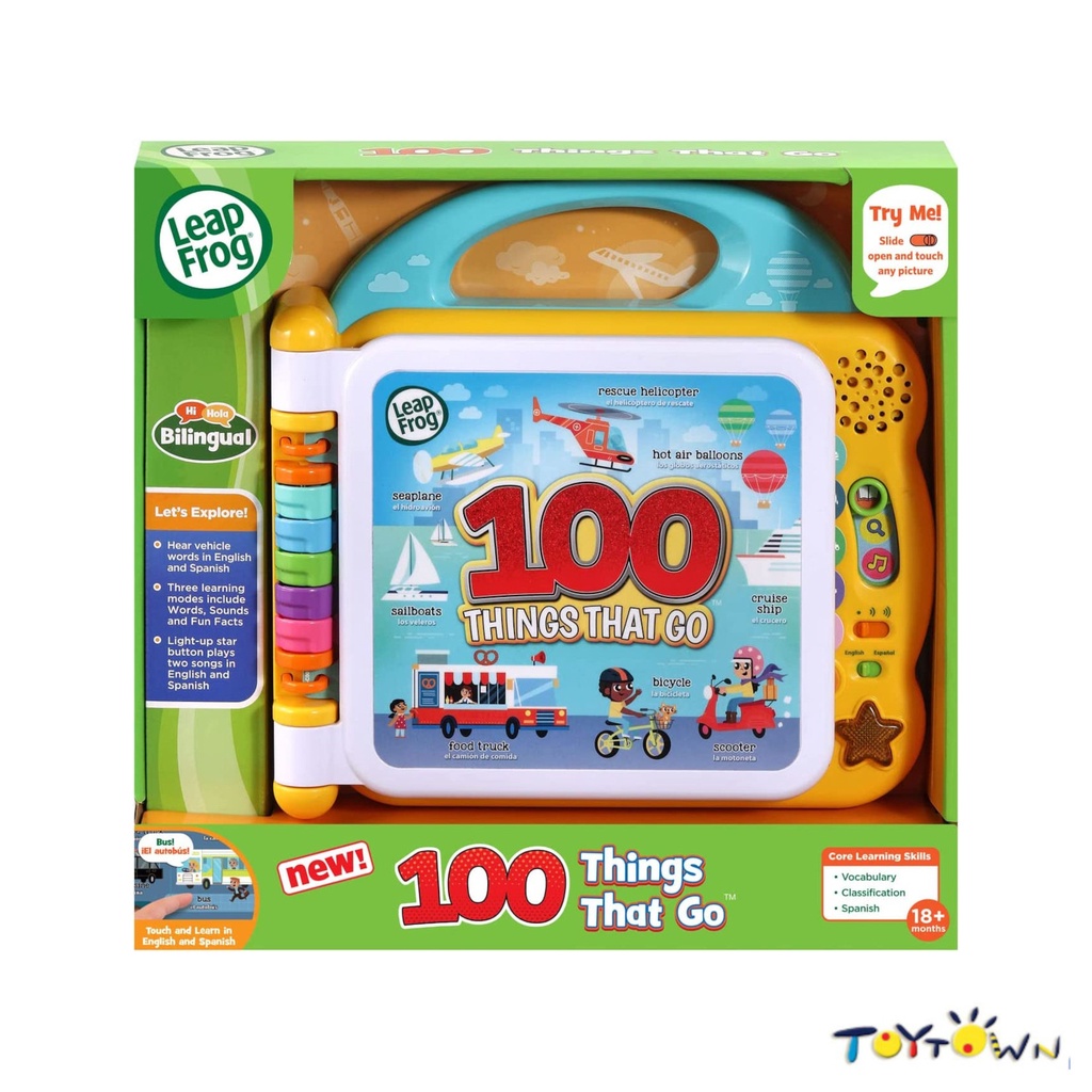LeapFrog 100 Things That Go | Shopee Philippines