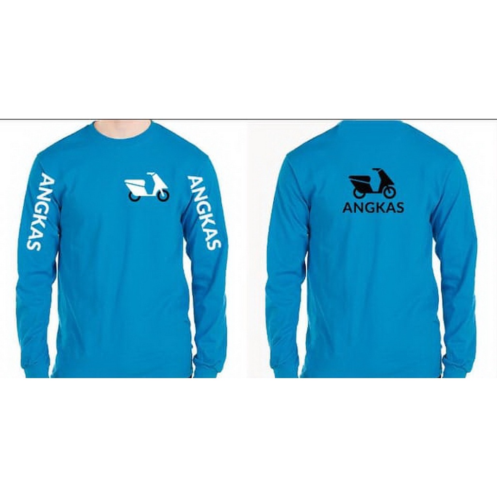 Customized Long Sleeve Drifit uniform shirt for Angkas | Shopee Philippines