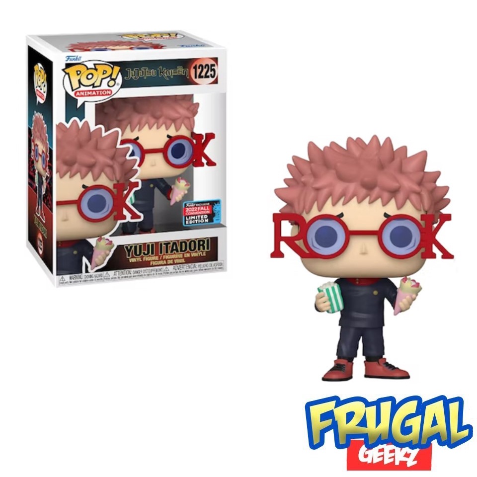 Funko Pop! Anime: Jujutsu Kaisen - YUJI ITADORI NYCC Shared Fall ...