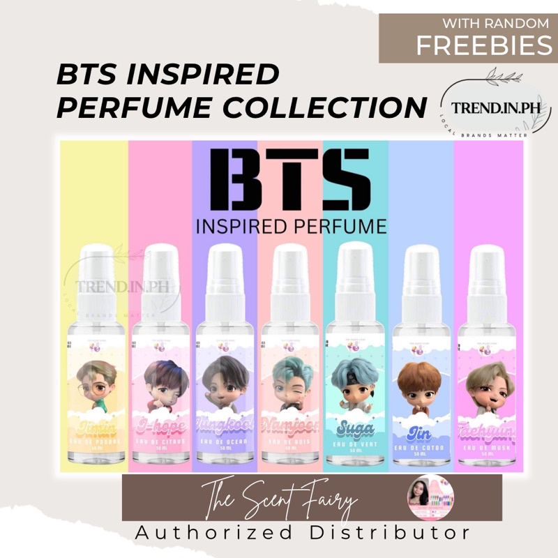 BTS Inspired Perfume Collection by The Scent Fairy | Shopee Philippines