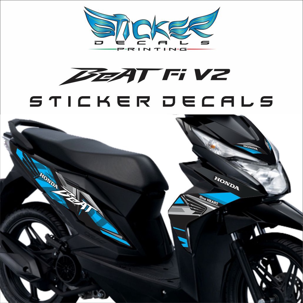 honda Beat fi v2 Sticker Decals | Shopee Philippines