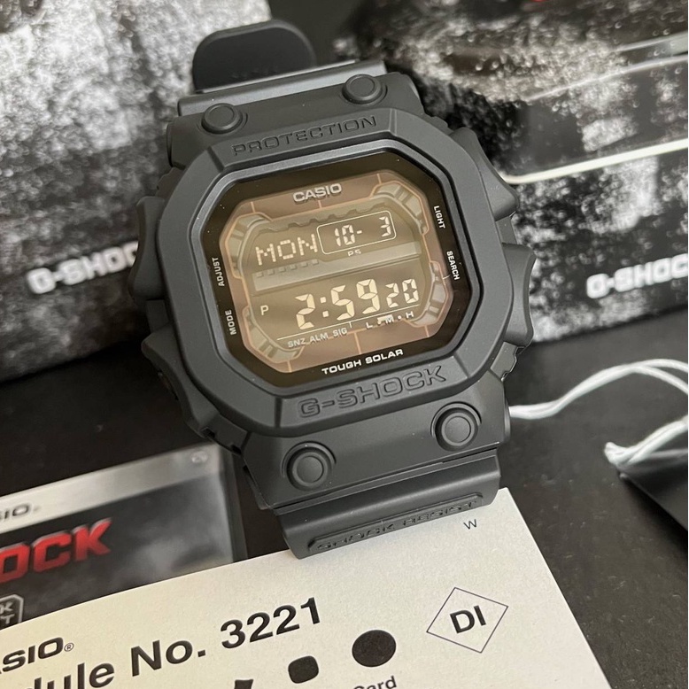 Casio G Shock GX56BB-1 Basic Black Tough Solar Mudman XL Watch For Men ...