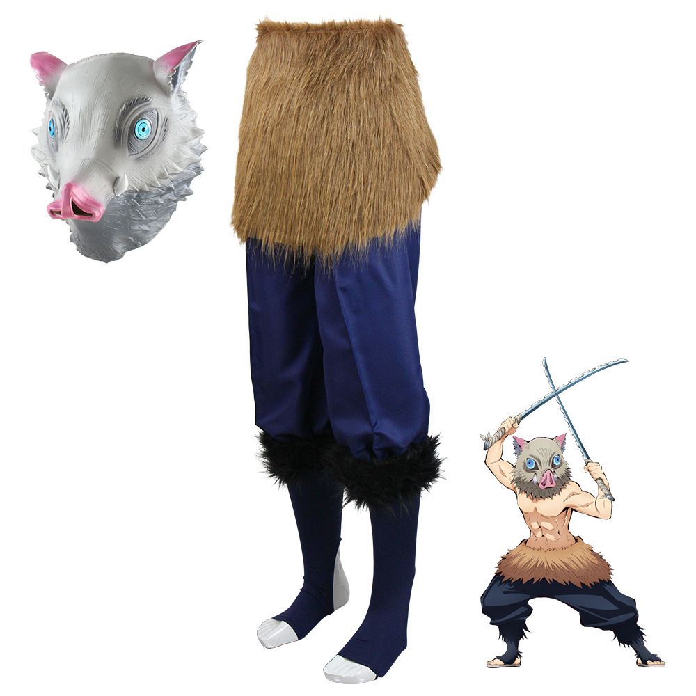 Hashibira Inosuke Cosplay Demon Slayer Kimetsu No Yaiba Cosplay Costume ...