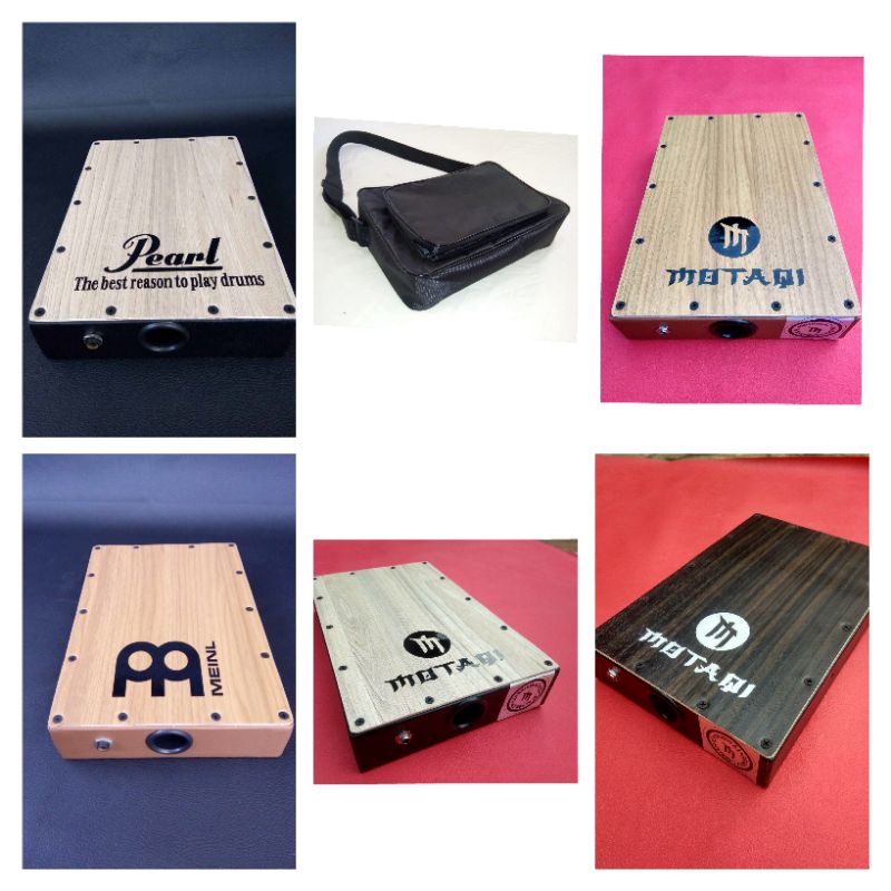 Cajon mini kajon travel kahon drum box premium Electric bonus Bag ...