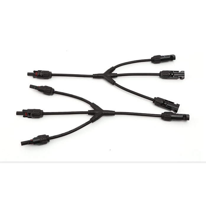 MC4 3-Branches W Connector Pair for Paralleling Solar Panel | Shopee ...