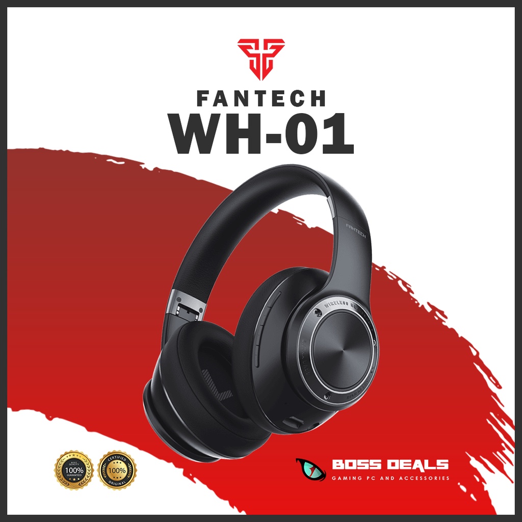 FANTECH WH01 WIRELESS GAMING HEADPHONE | Shopee Philippines