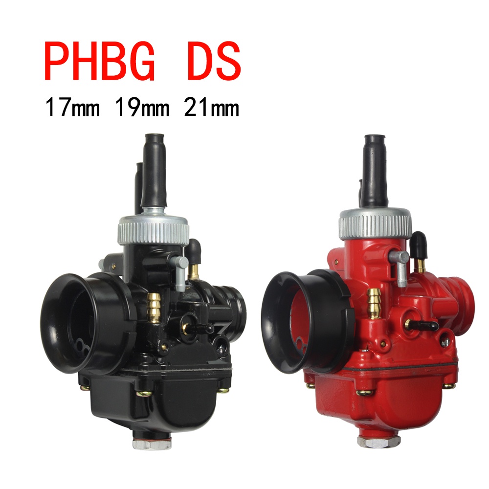 17mm 19mm 21mm Dellorto PHBG DS Black Racing Carburetor Carb DIO JOG ...