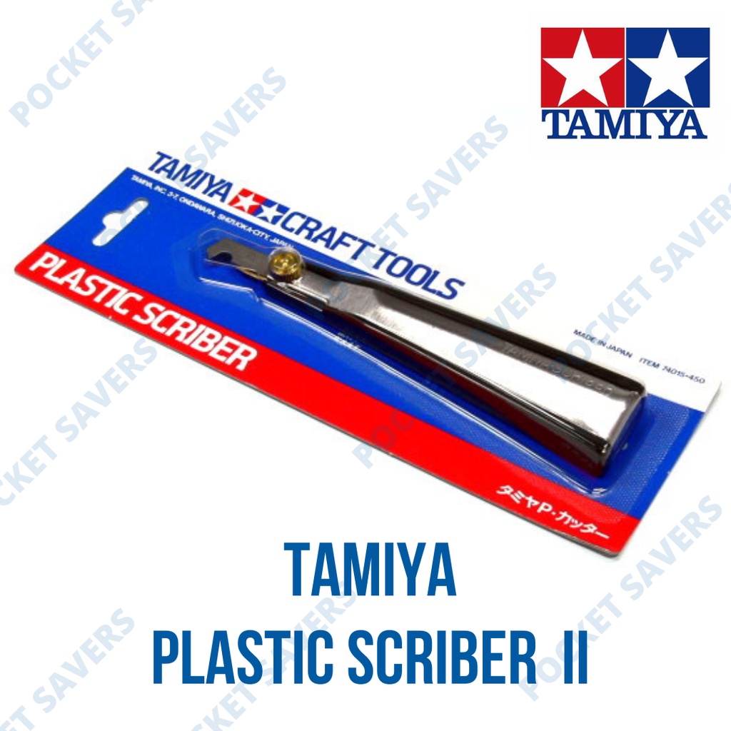 TAMIYA Craft Tools - Plastic Scriber II (Board Cutter, Blades) | Shopee ...